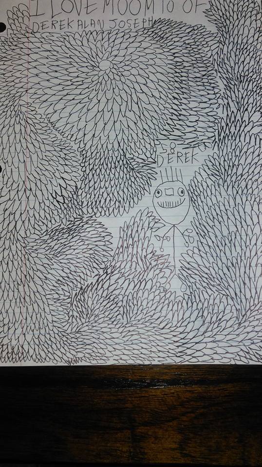 Derek Joseph Draws a Work of Art for a Friend at the Hyatt Valencia ...